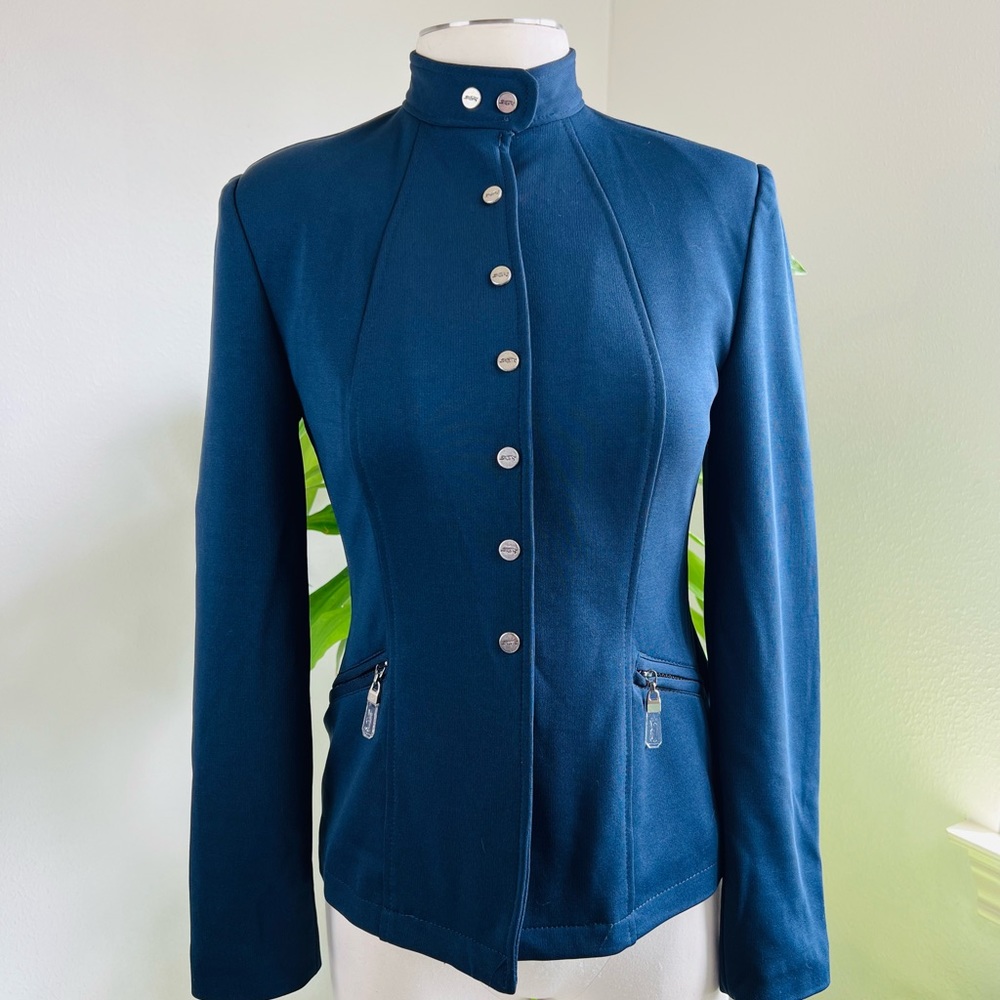 Amazing Navy Blue Romans Rare Vintage Jacket - Gem
